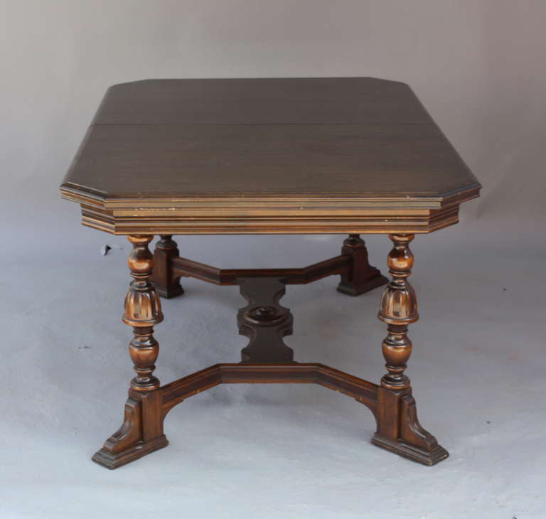 Antique 1920's Dining Room Table at 1stDibs