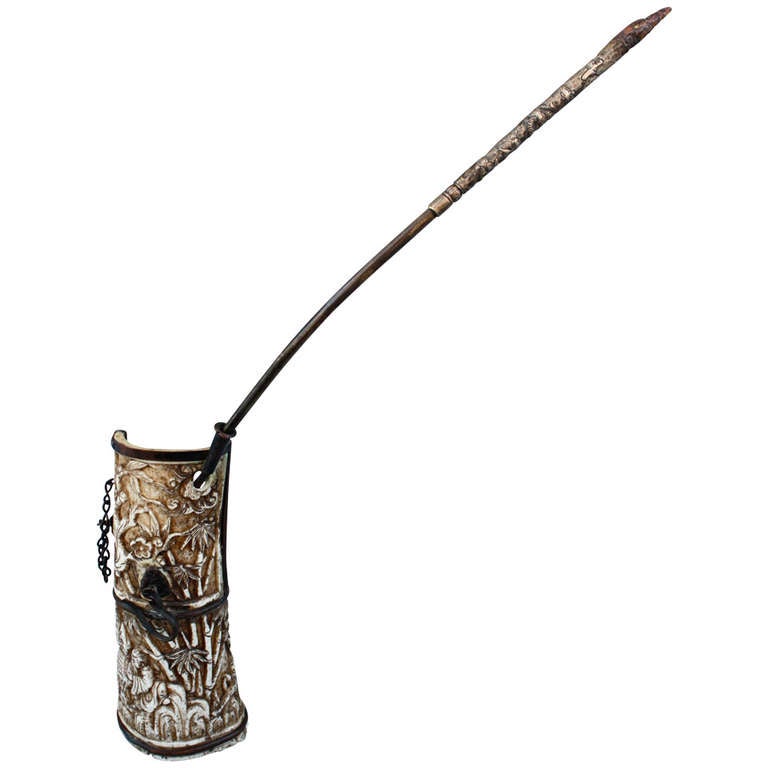19th Century Chinese Opium/Tobacco Water Pipe at 1stDibs | opium water pipe