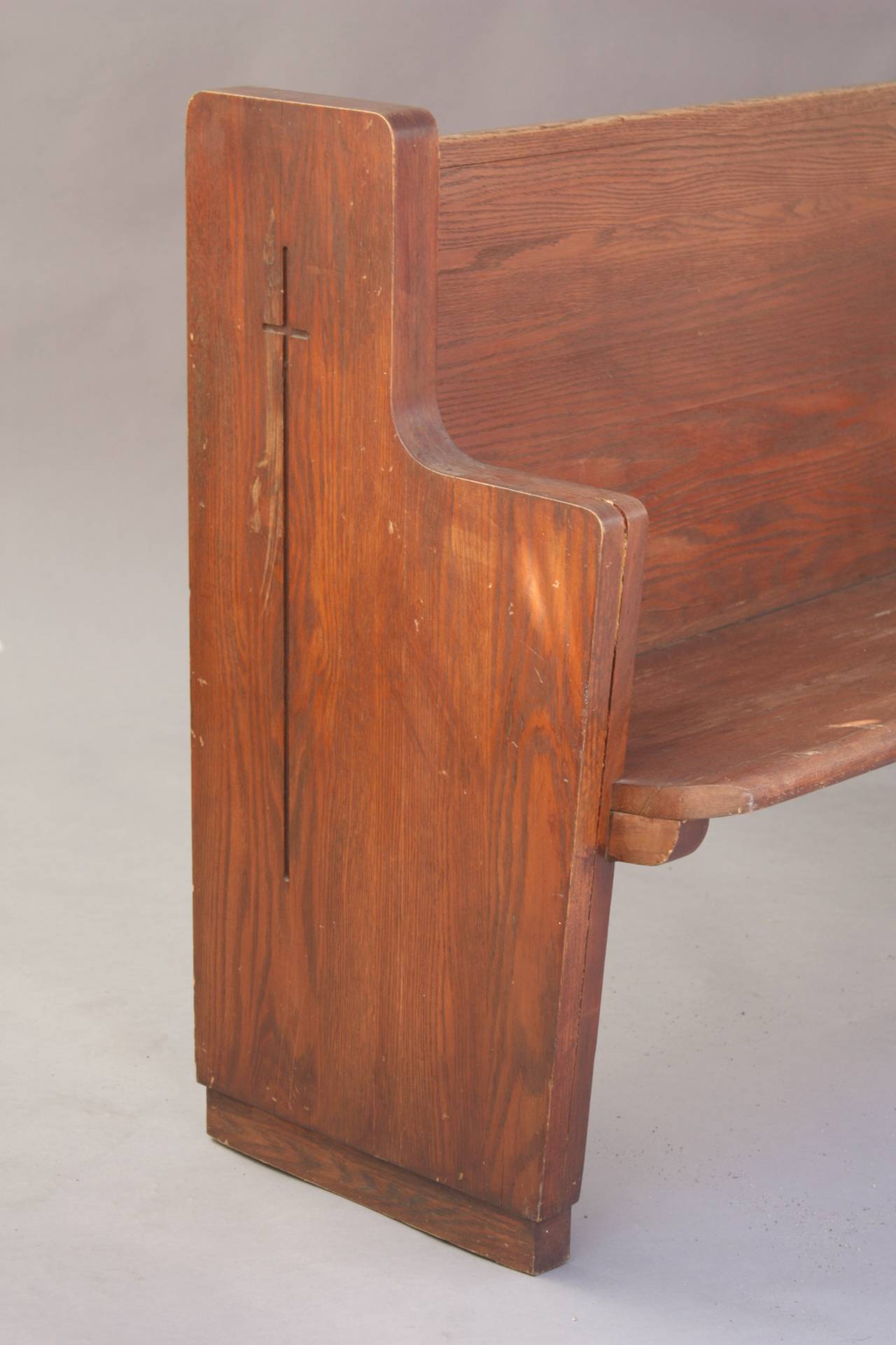 Long Church Bench at 1stDibs