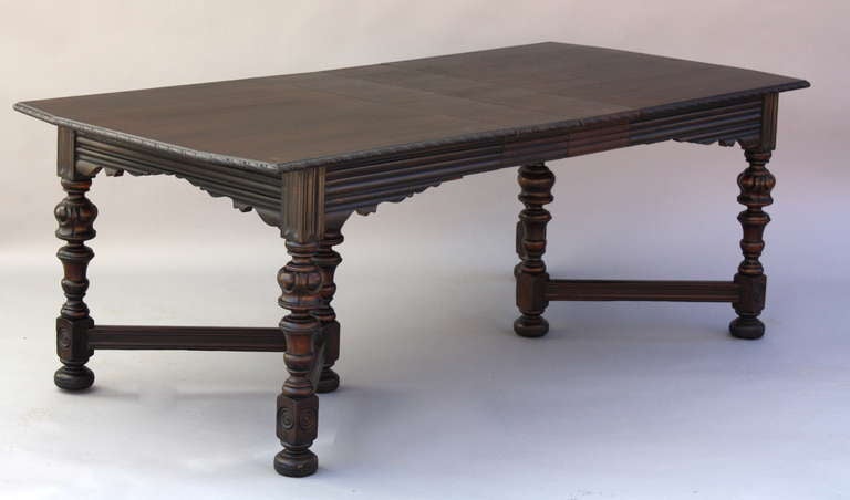 Versatile 1920's Dining Table at 1stDibs