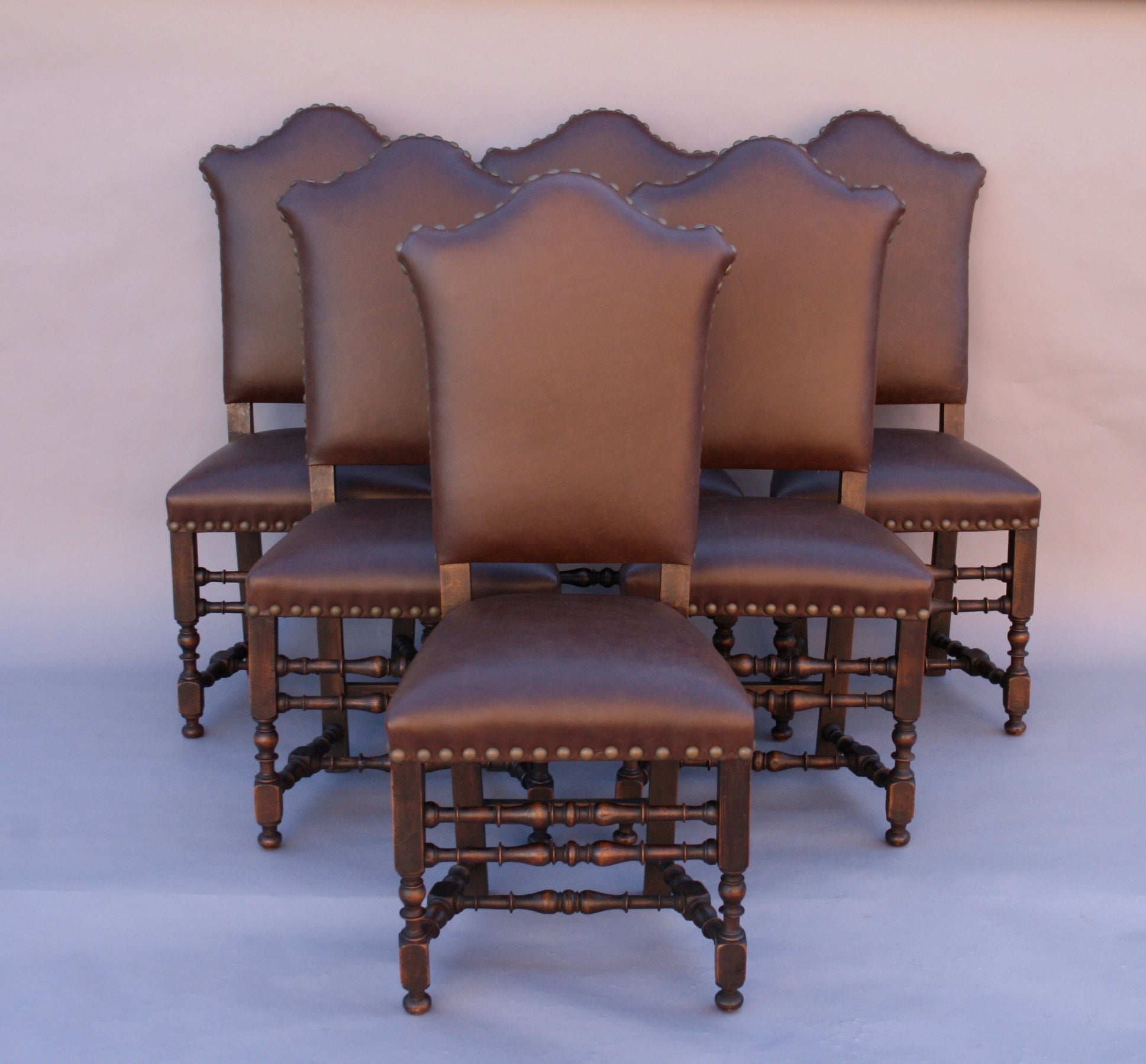 Set of Six 1920's Dining Chairs at 1stDibs