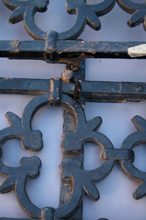 Spanish Revival Wrought Iron Driveway Gate at 1stDibs | spanish style ...