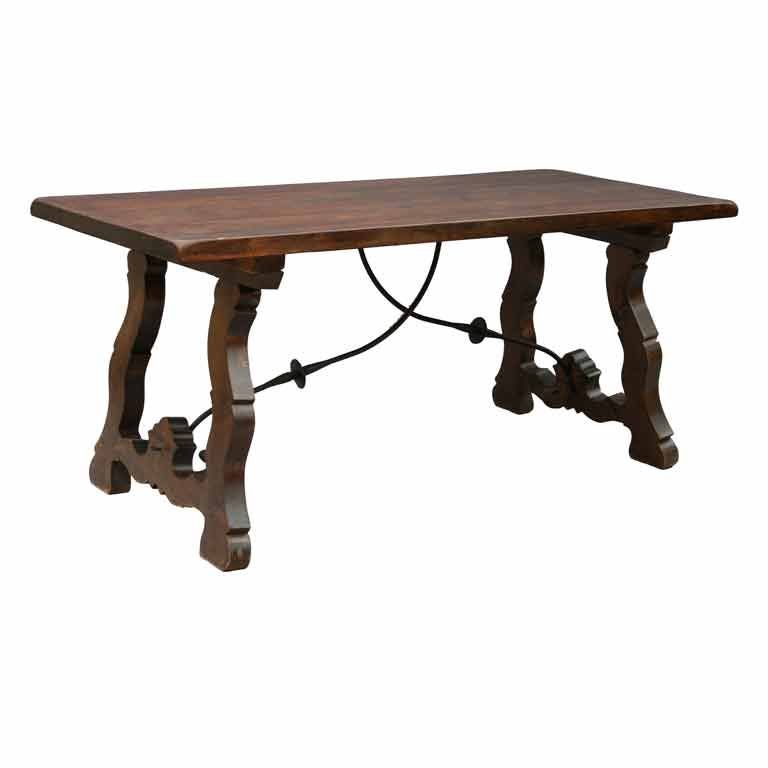 1920's Spanish Revival Dining Table at 1stDibs