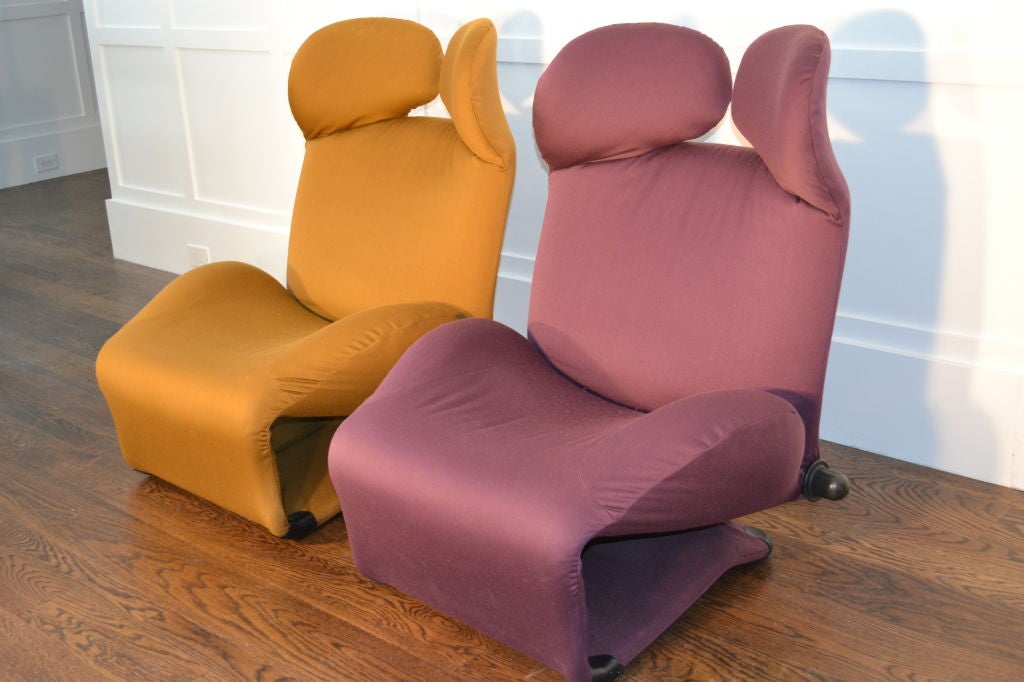 Cassina WINK chairs by Toshiyuki Kita at 1stDibs | wink chair cassina ...