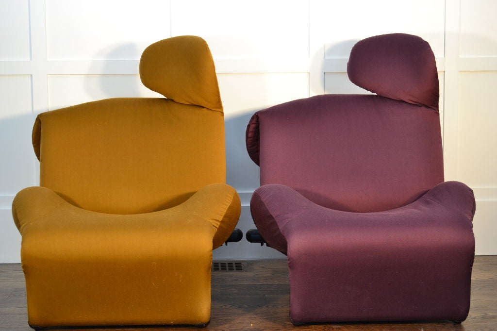 Cassina WINK chairs by Toshiyuki Kita at 1stDibs | wink chair cassina ...