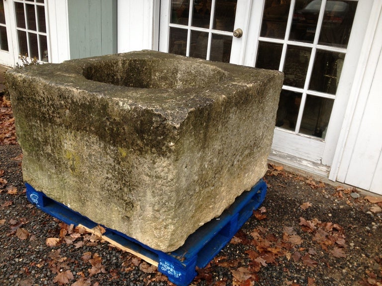 18th C English Stone Wellhead with Provenance at 1stDibs