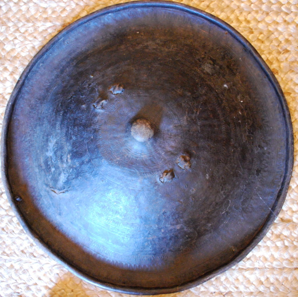 Very Old Arussi African Hide Shield at 1stDibs