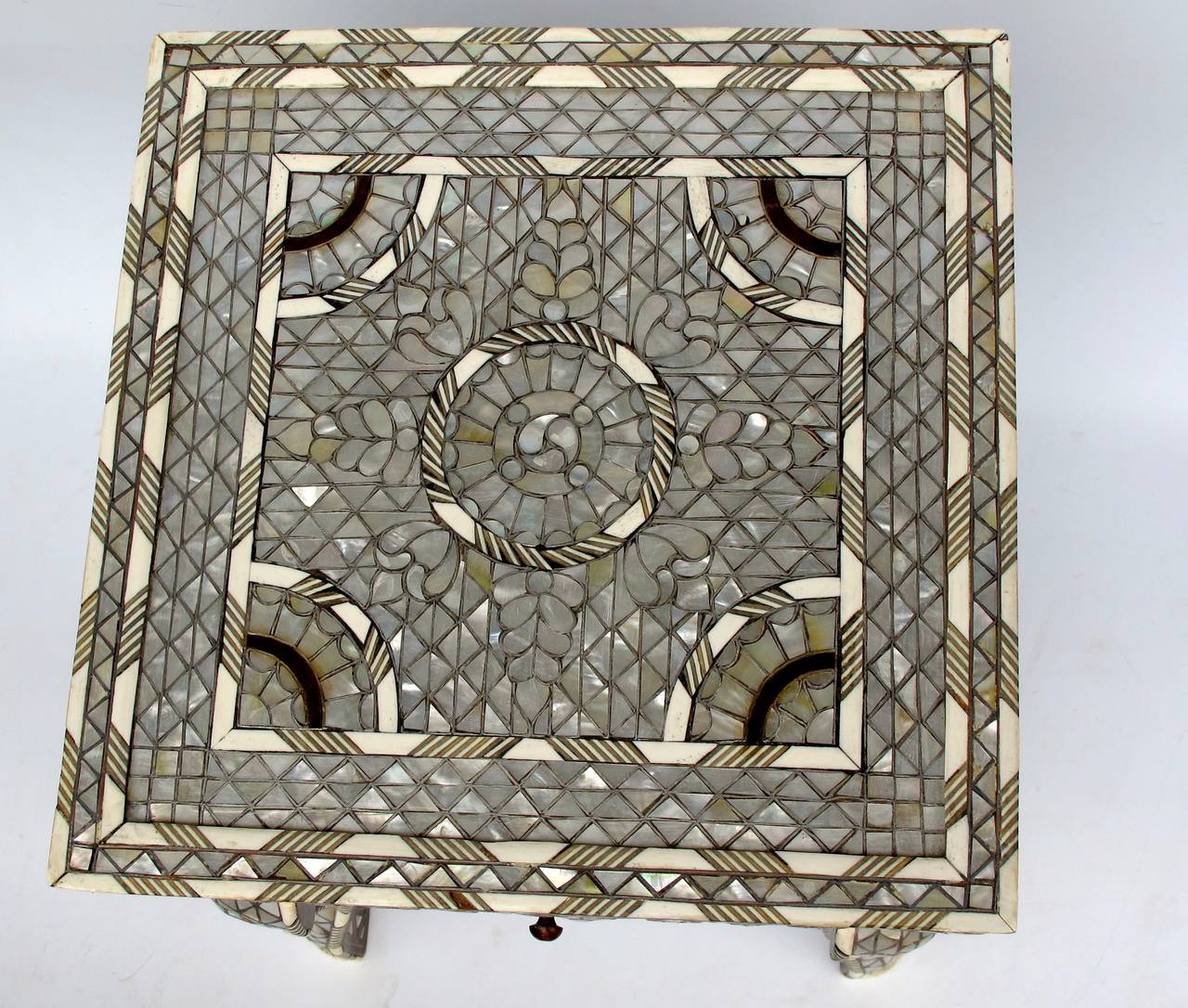 Pair of Mother-of-Pearl Inlay Side Tables, Syrian at 1stDibs | mother ...