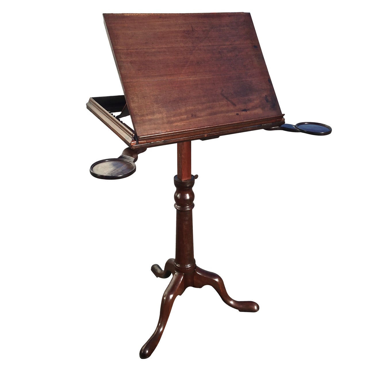 Period and Unique Georgian Adjustable Reading or Music Stand at 1stDibs