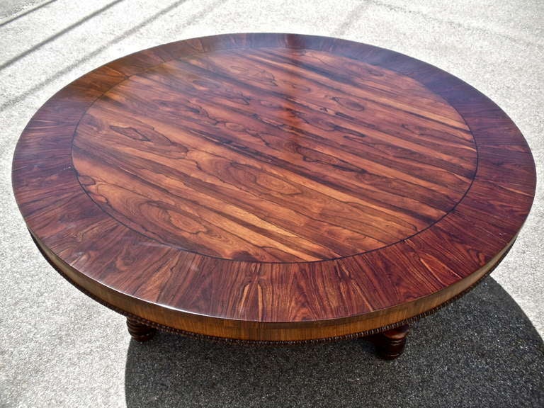 19th Century Anglo Colonial Regency Period Round Center Table at 1stDibs