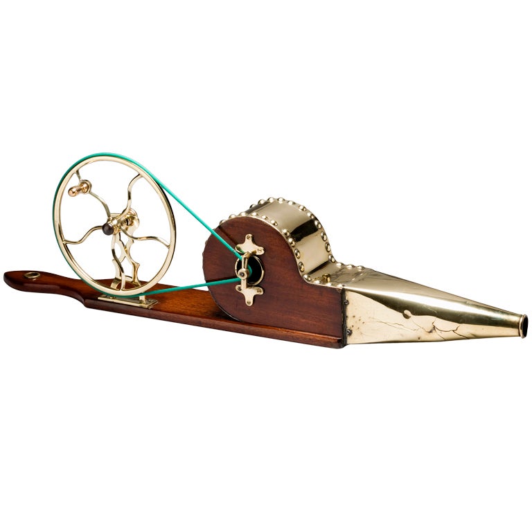A Fine Set of 19th Century Wheel Bellows. at 1stDibs
