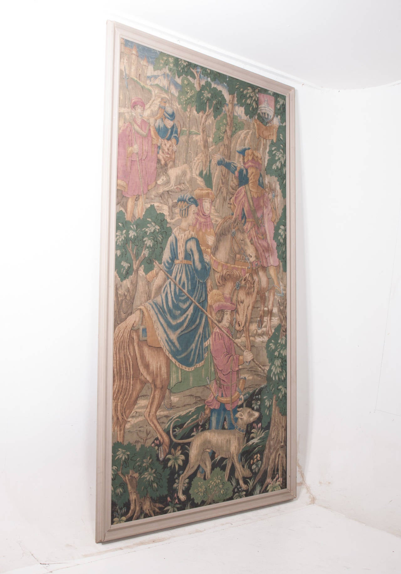 French 19th Century Painted Tapestry Cartoon at 1stDibs | tapestry ...