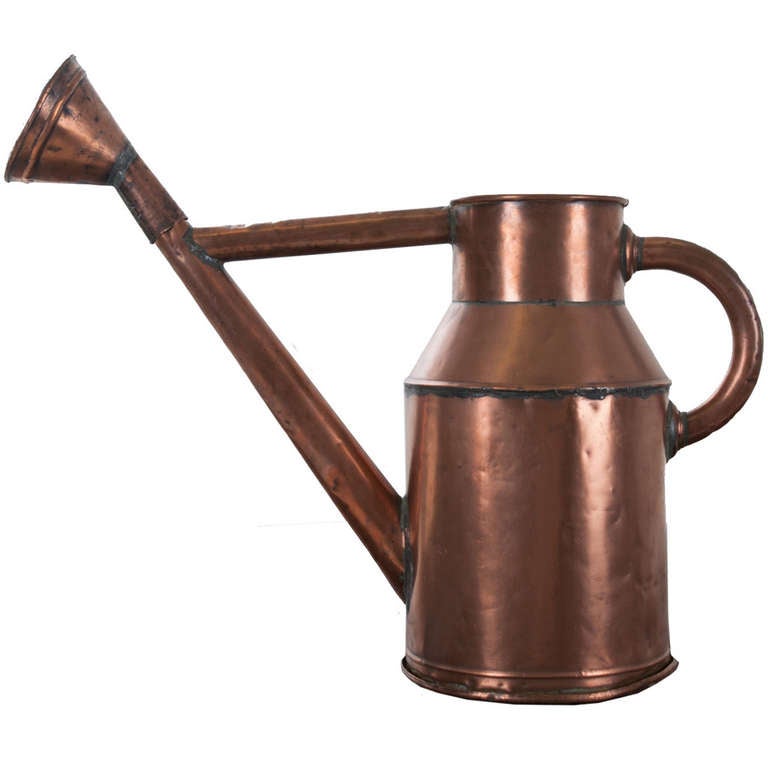 English Copper Watering Can at 1stDibs