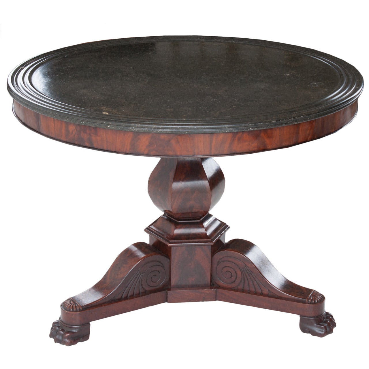 French 19th Century Regency Center Table at 1stDibs
