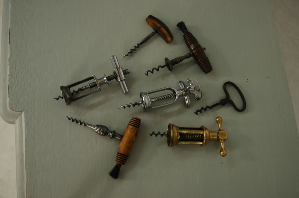 French Collection of 7 Vintage Corkscrews at 1stDibs