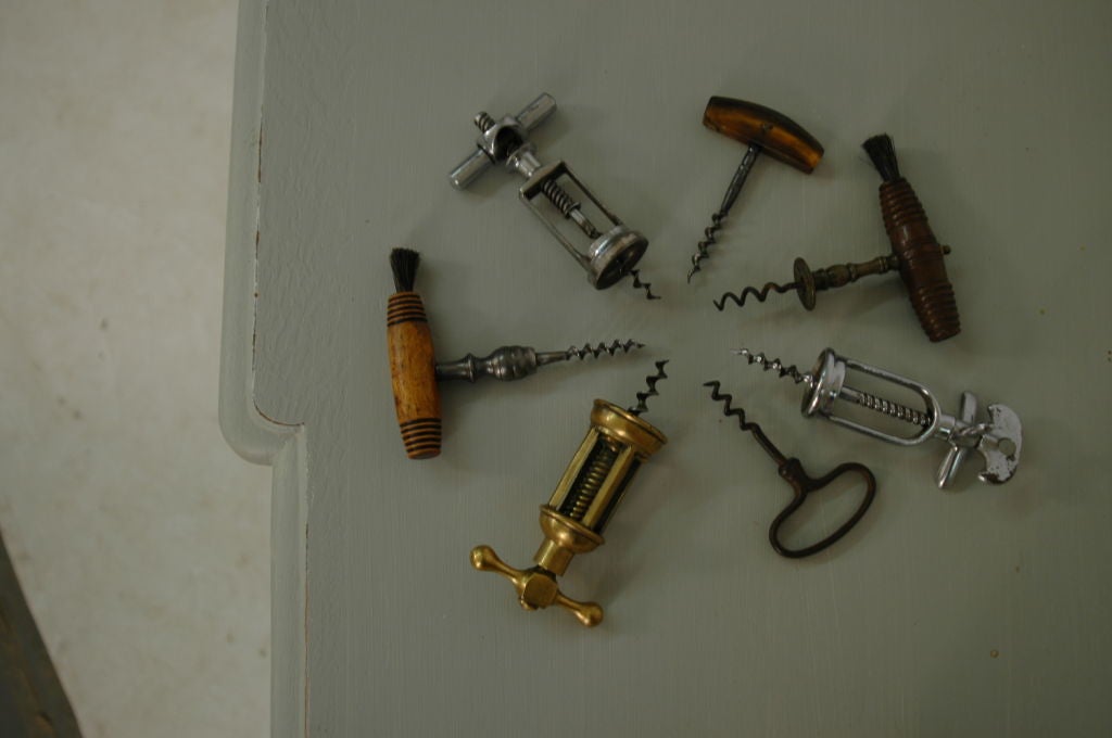 French Collection of 7 Vintage Corkscrews at 1stDibs