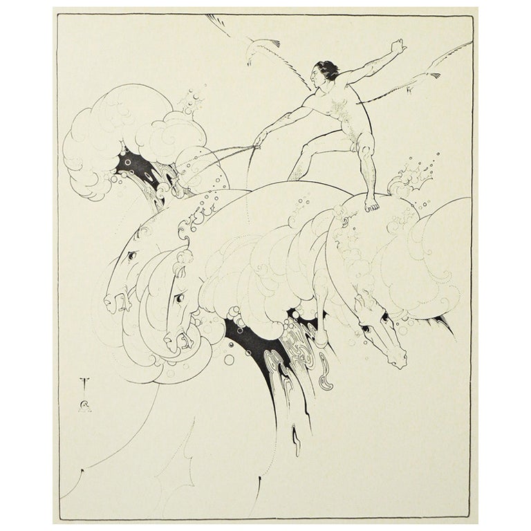 Rare Set of Art Deco Bound Prints by Ray Frederick Coyle For Sale at ...