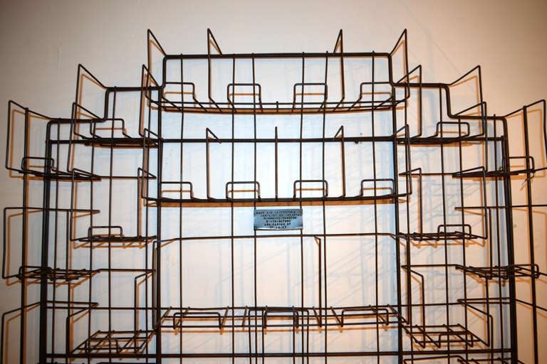 Wire Literature Rack at 1stDibs