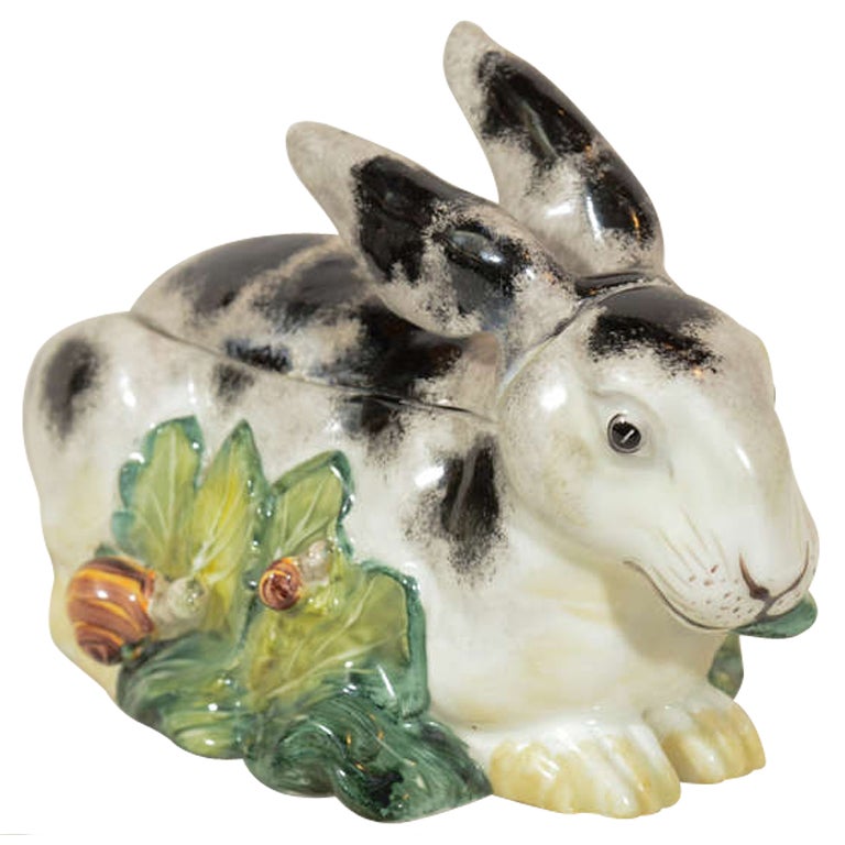 An English Pottery Rabbit at 1stDibs