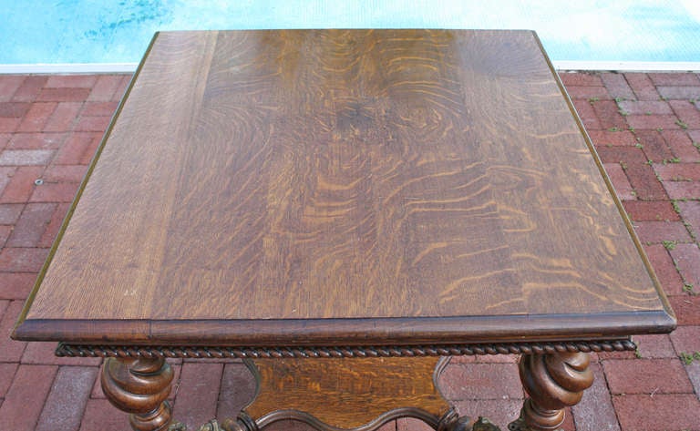 Merklen Brothers Arts and Crafts Center Table For Sale at 1stDibs ...