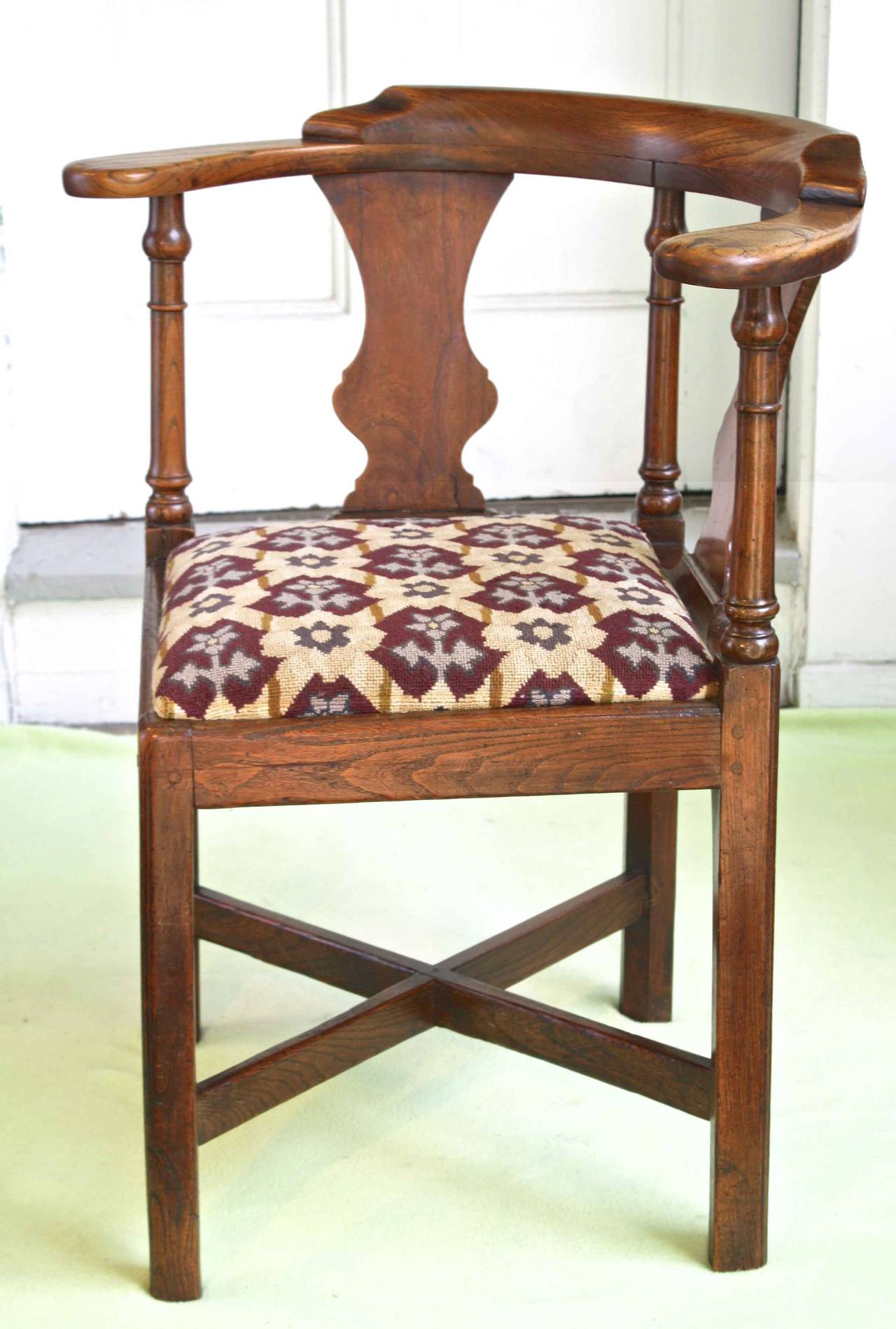George II Corner Chair at 1stDibs | wooden corner chair, corner chair wood