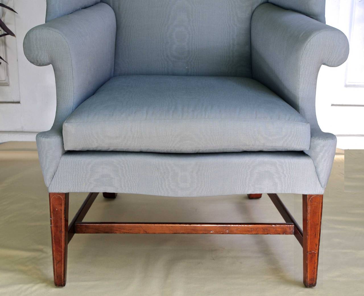 American Federal Hepplewhite Wingback at 1stDibs