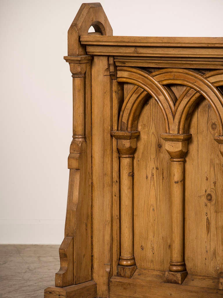 Antique English Gothic Revival Oak and Pine Lectern Book Stand circa ...