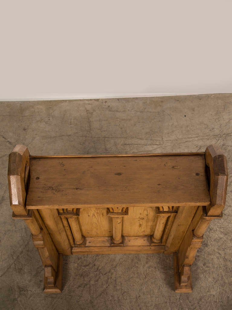 Antique English Gothic Revival Oak and Pine Lectern Book Stand circa ...