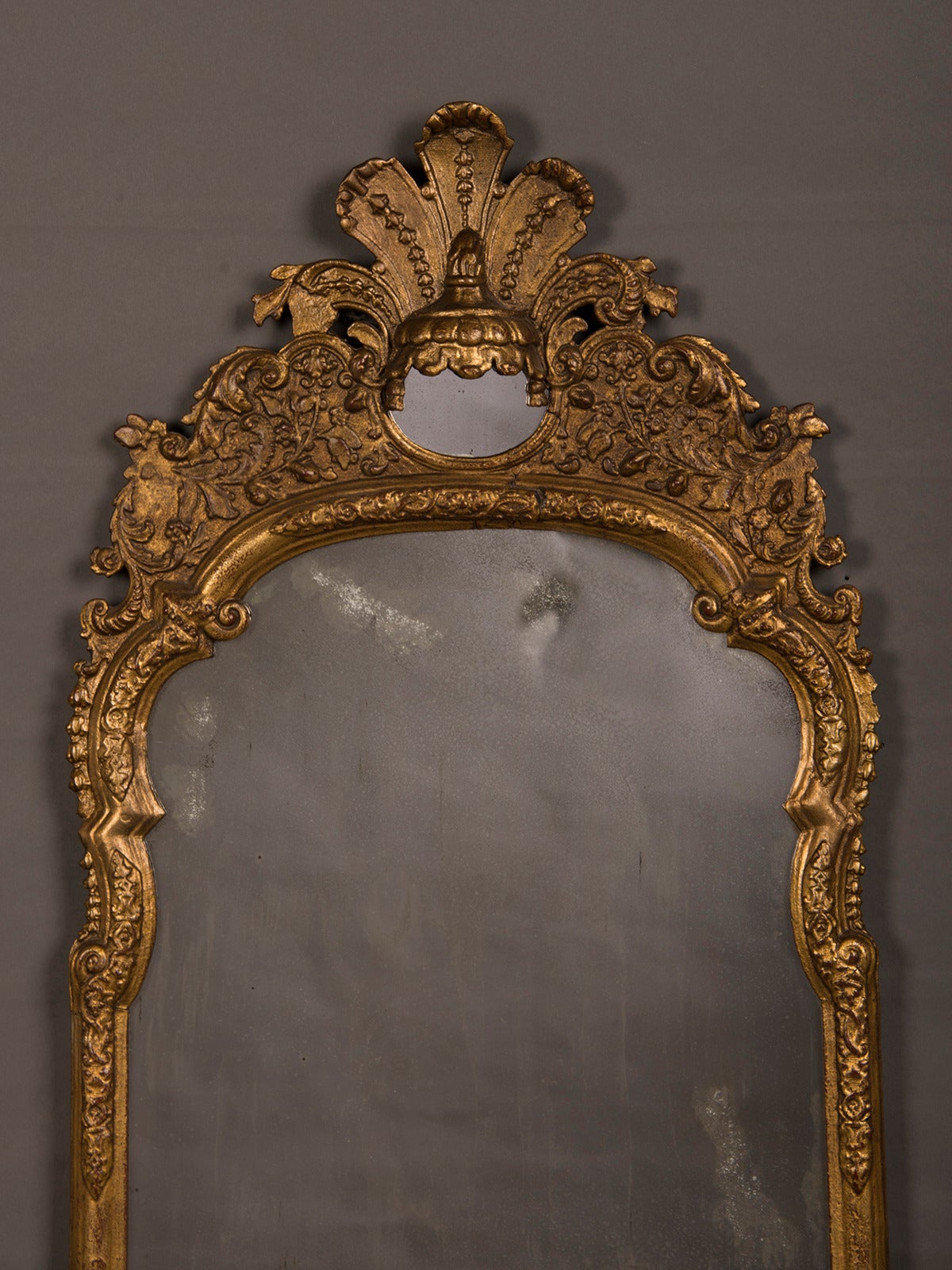 Antique Italian Neoclassical Gilded Mirror, circa 1790 at 1stDibs