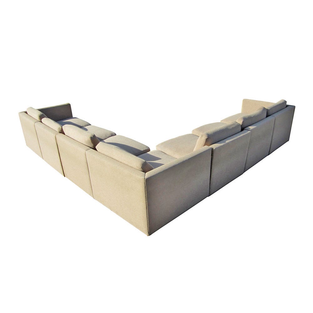 Charles Pfister for Knoll V-Shaped Sectional Sofa at 1stDibs | v shaped ...