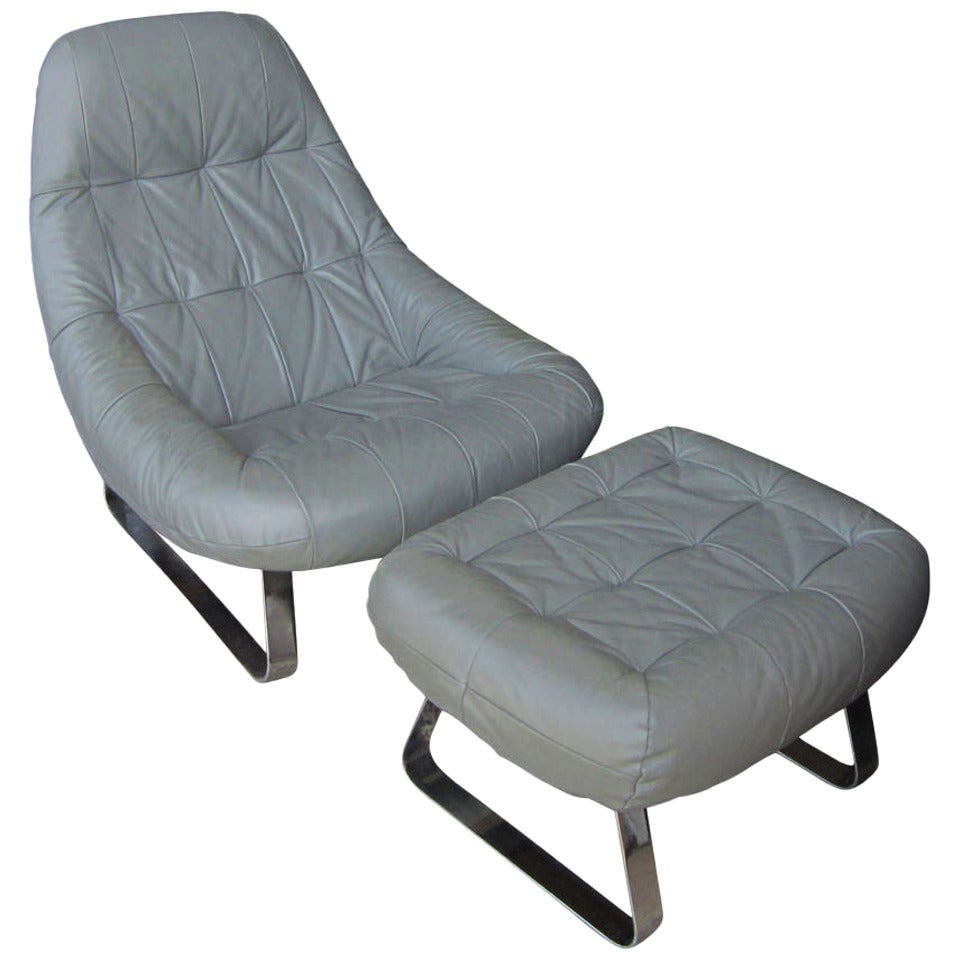 Vintage Percival Lafer Earth Chair and Ottoman at 1stDibs | percival ...