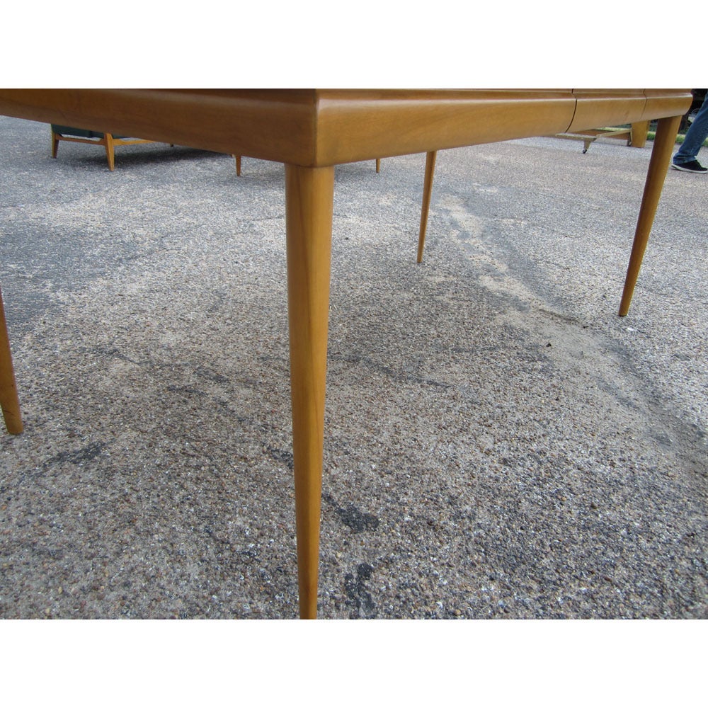 Vintage Heywood Wakefield Extension Table M1558G at 1stDibs