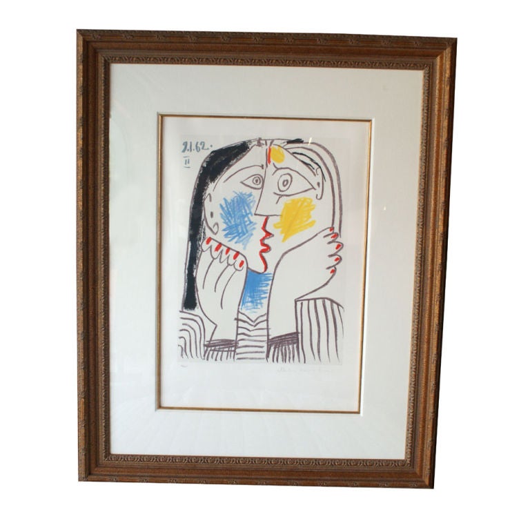 Picasso Lithograph From The Marina Picasso Collection at 1stDibs ...