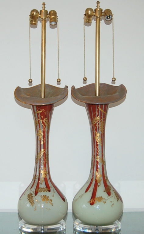 Extremely Rare Jack in the Pulpit Vintage Murano Lamps at 1stDibs