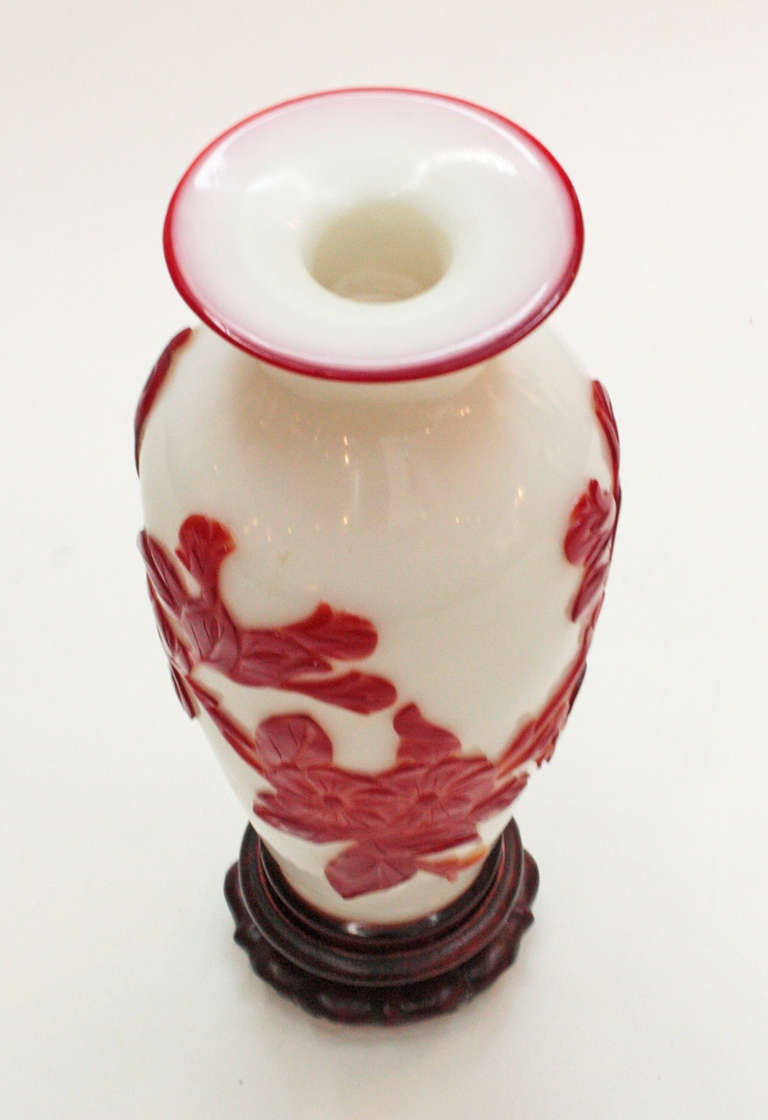 Peking Glass Vase at 1stDibs