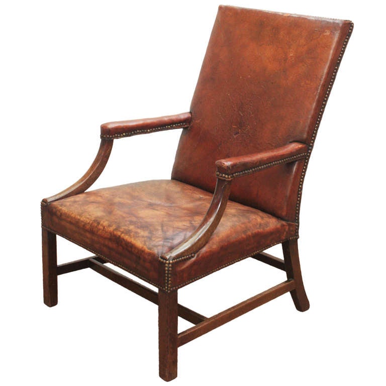 George III Library Chair at 1stDibs
