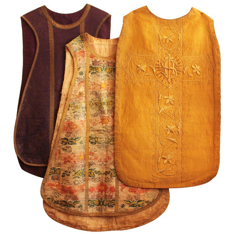Liturgical Vestments / Chasubles at 1stDibs