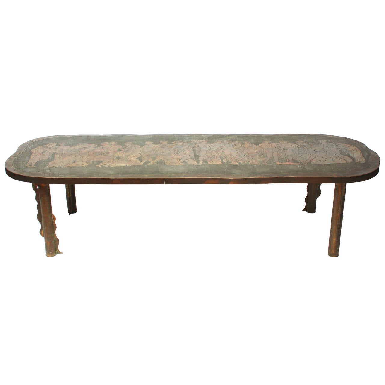 Romanesque Coffee Table by Phillip and Kelvin LaVerne at 1stdibs