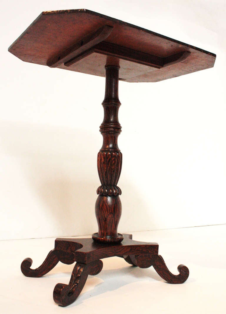 19th c. Regency Octagonal Chinoiserie Card Table at 1stDibs
