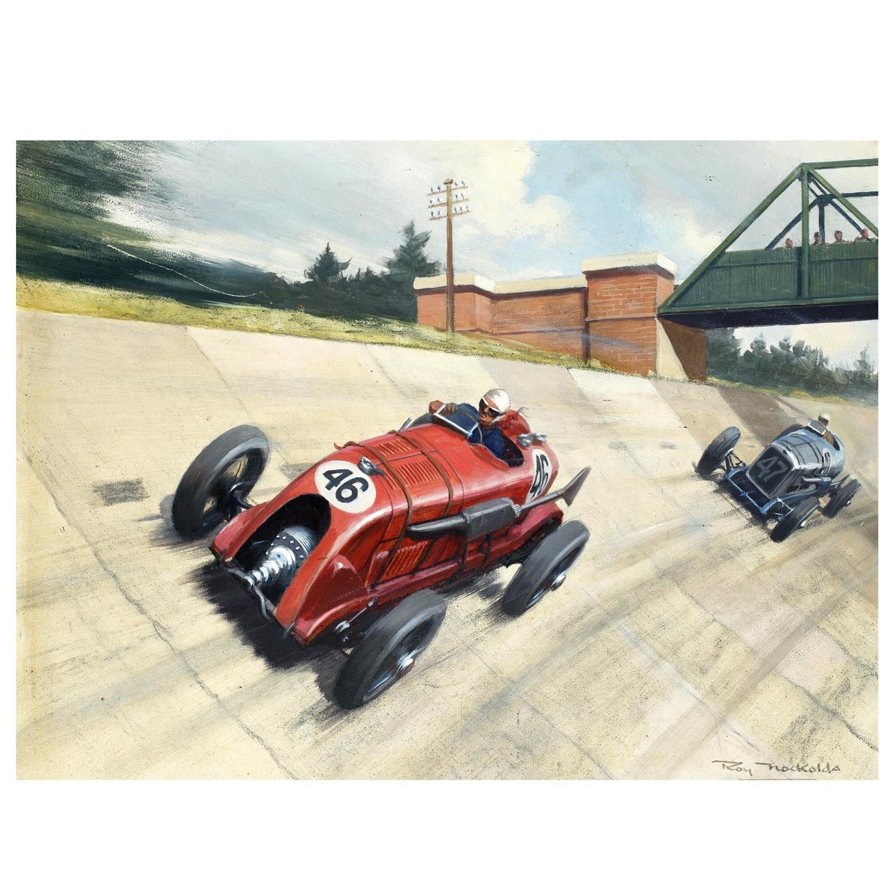 Frederick Gordon Crosby Painting at 1stDibs