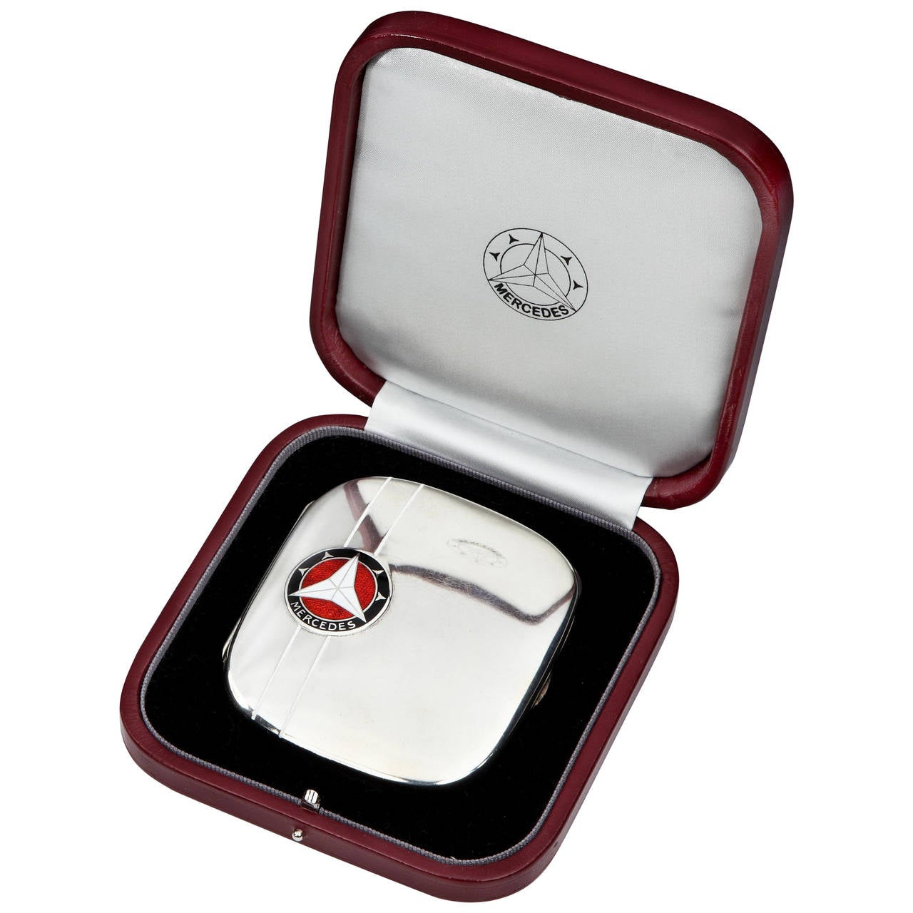 Mercedes-Benz Silver Cigarette Case at 1stDibs | mercedes cigarette ...