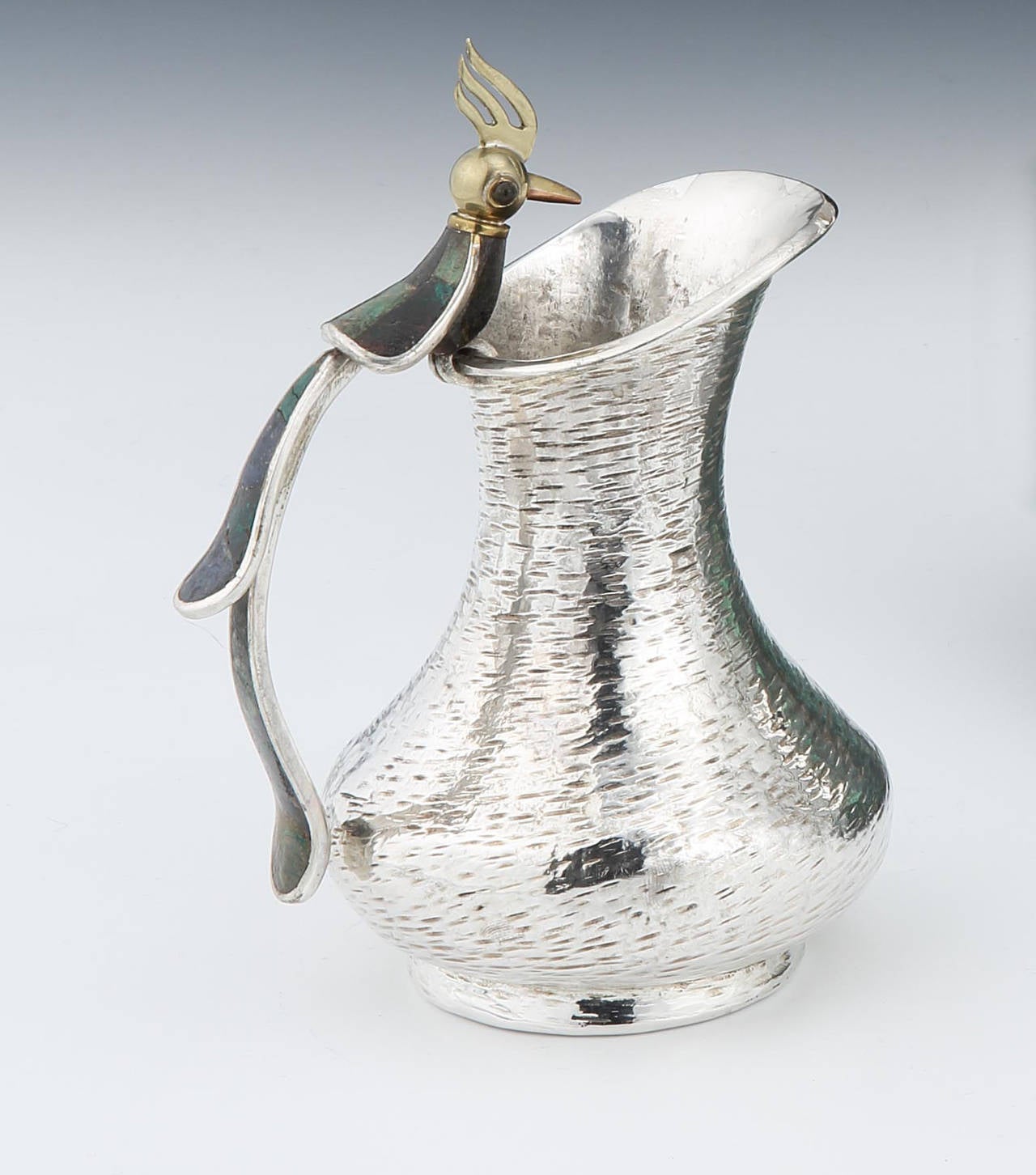 Silver Plated Jug by Los Castillo For Sale at 1stDibs