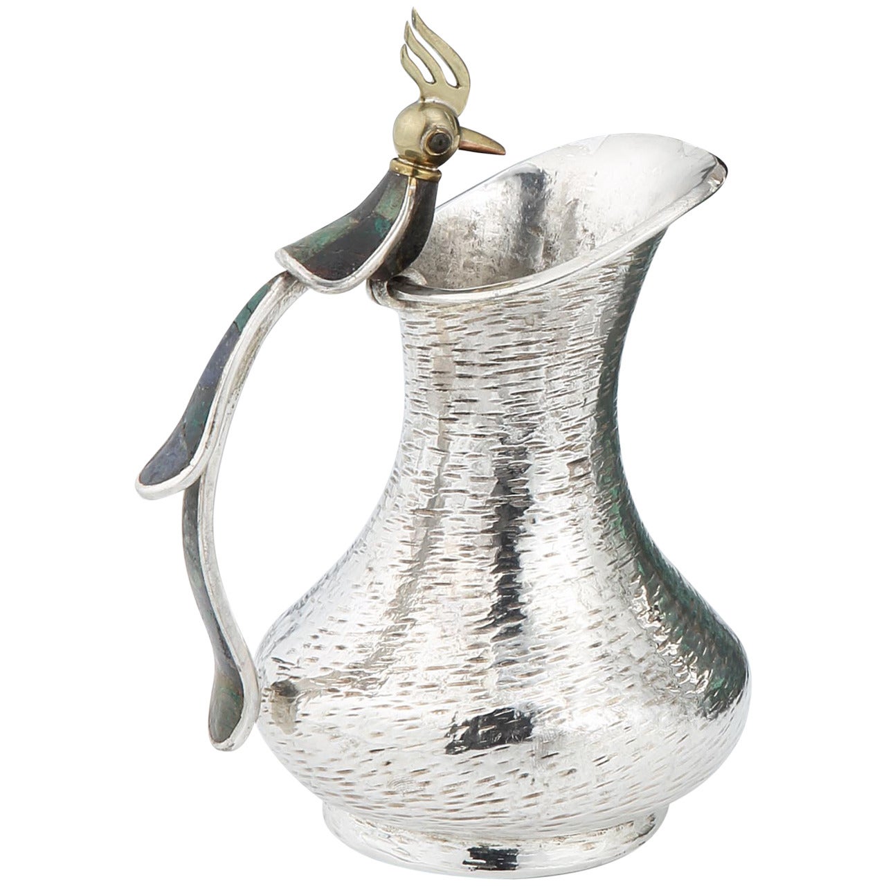 Silver Plated Jug by Los Castillo For Sale at 1stDibs