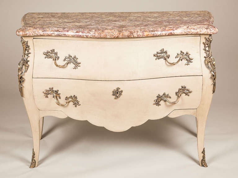 Rococo style bombe commode at 1stDibs