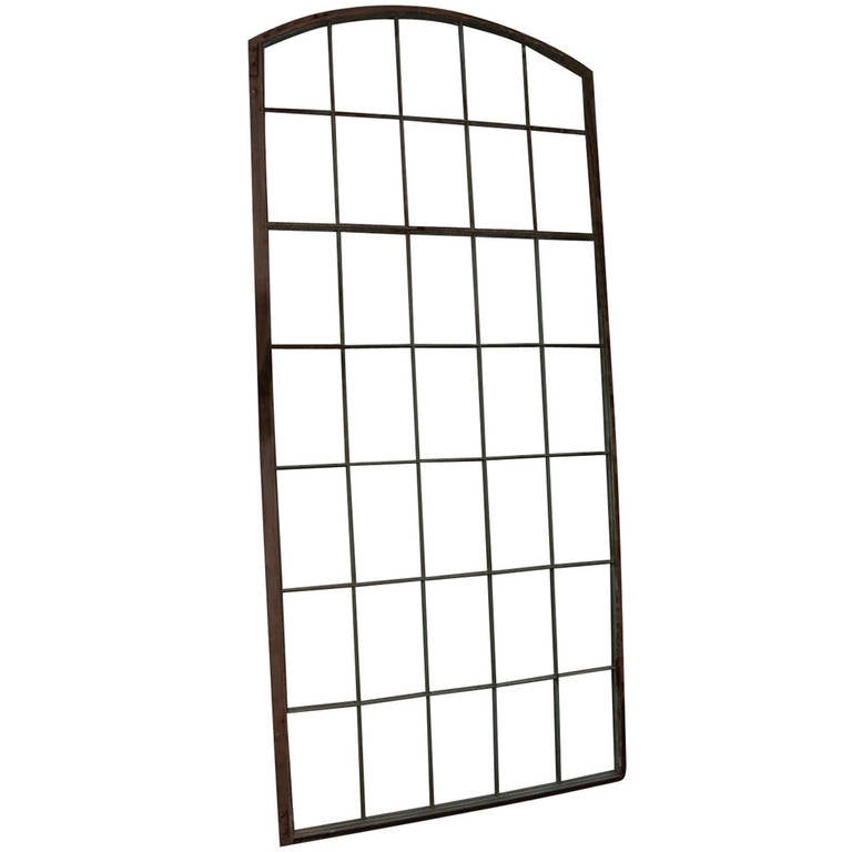 French Garden Window Floor Mirror, 120 H" at 1stDibs | garden window mirror