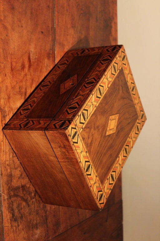 Antique English Marquetry Box at 1stDibs