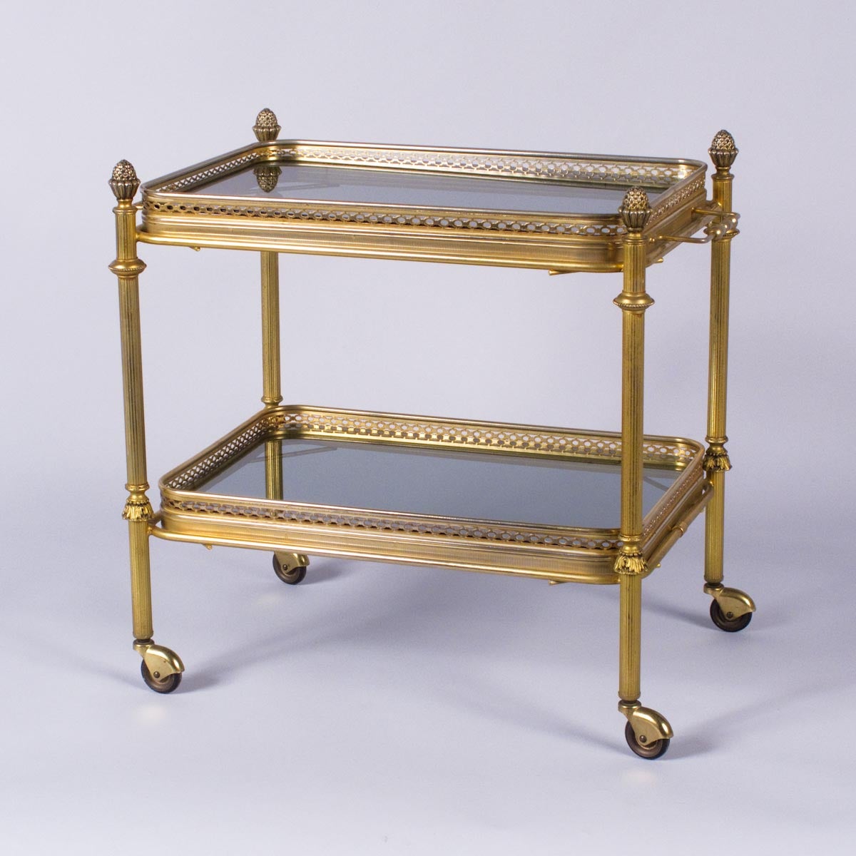 French Mid Century Petite Serving Table at 1stDibs