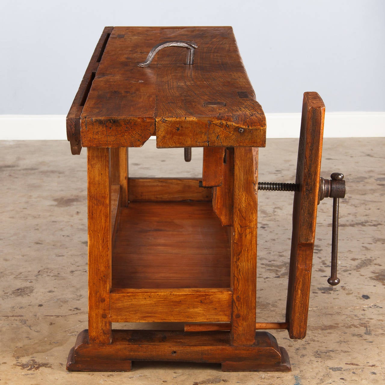 French Industrial Walnut Carpenter's Workbench, Late 1800s at 1stDibs ...