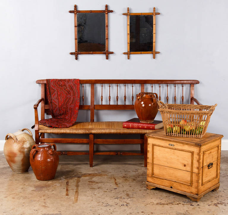 French Provençal Radassie Bench, Late 1800s at 1stDibs