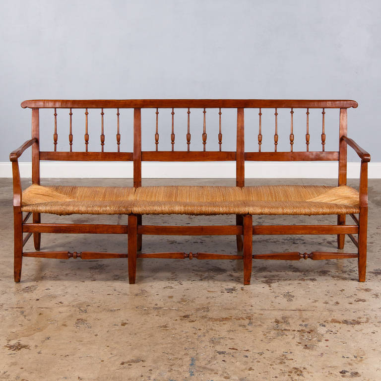 French Provençal Radassie Bench, Late 1800s at 1stDibs